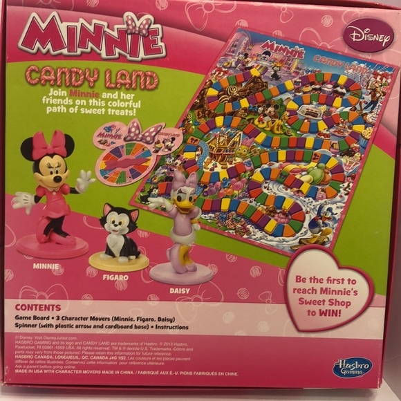 Hasbro | Toys | Minnie Candy Land Ages 3 Excellent Like New Condition ...